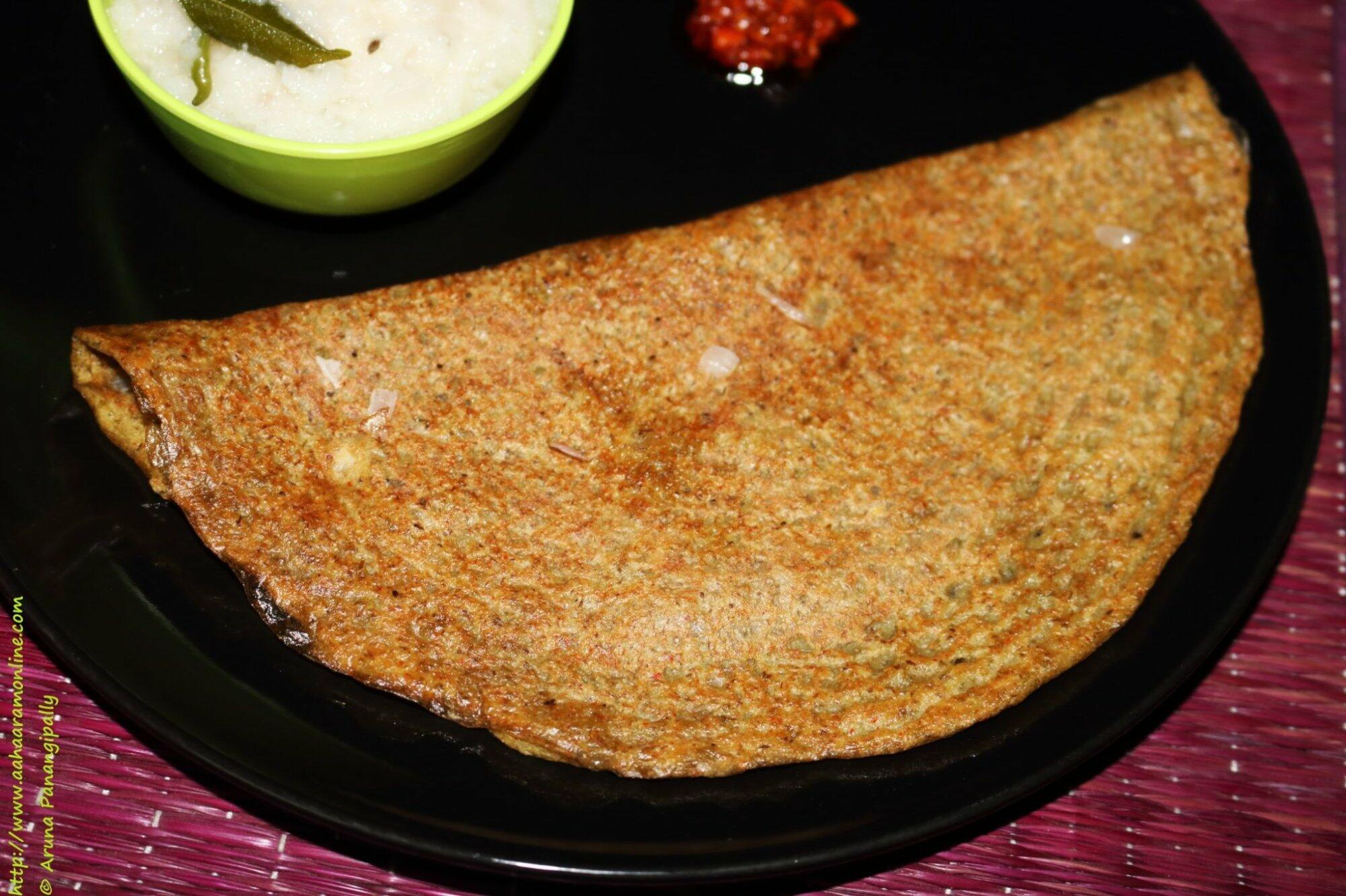 Pesarattu | Whole Moong Dal Dosa from Andhra Pradesh - ãhãram