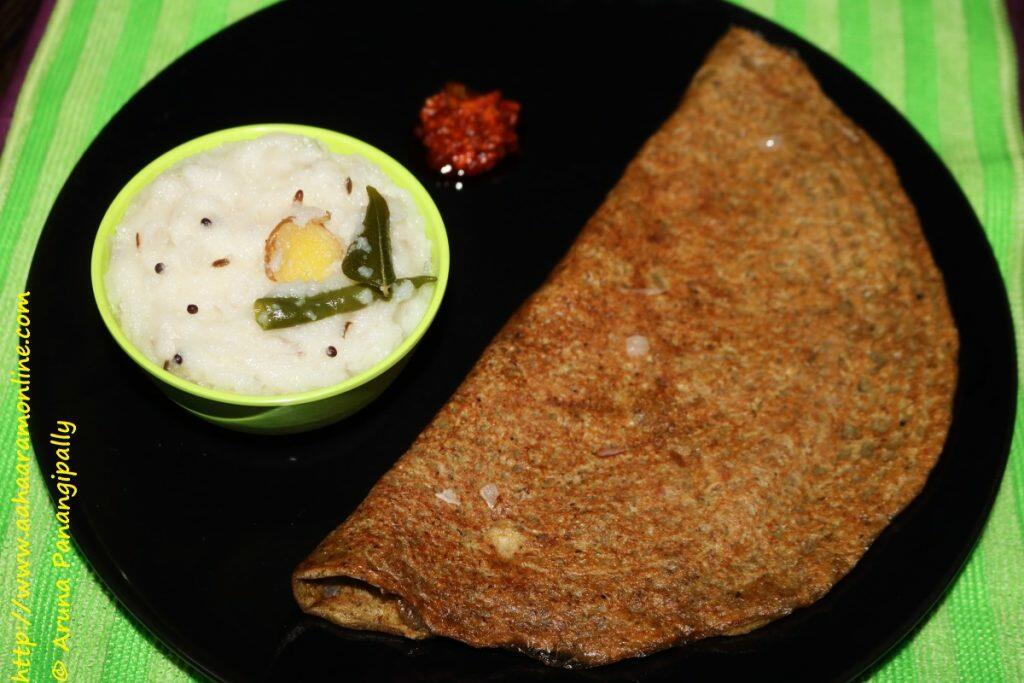Pesarattu | Whole Moong Dal Dosa from Andhra Pradesh - ãhãram