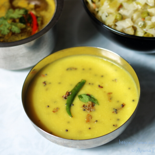 Pesara Kattu | Pesara Pappu Kattu | Andhra Moong Dal - ãhãram