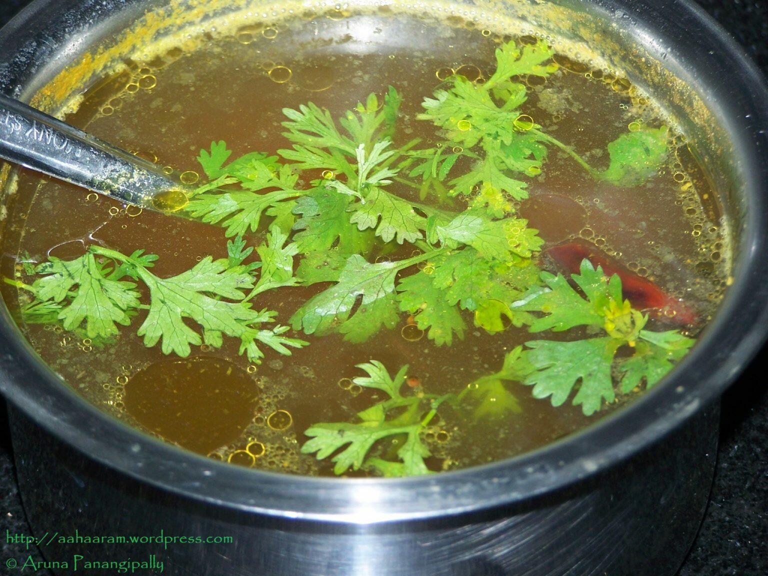 Chaaru (Andhra Rasam) - 1 - ãhãram