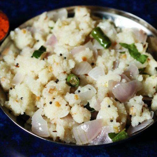 Onion Upma | Rava Upma with Onion - ãhãram