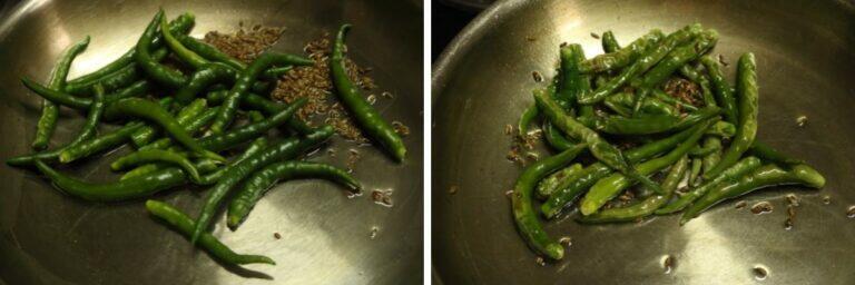 Hirvi Mirchi Cha Thecha | Mirchi Kharda: Maharashtrian Green Chilli Chutney