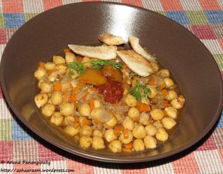 Lablabi or Leblebi - A Tunisian Chickpea Soup - ãhãram