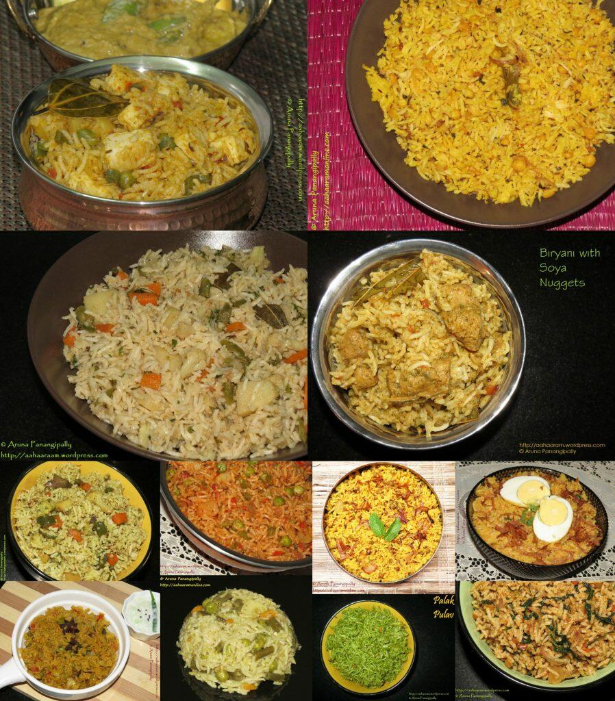 A Collection of Vegetarian Recipes for Iftar at Ramzan or Ramadan