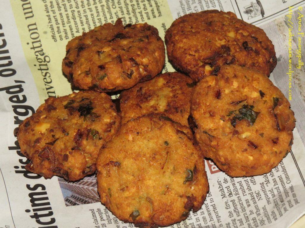 Masala Vada | Paruppu Vadai | Senaga Pappu Garelu | Chana Dal Vada
