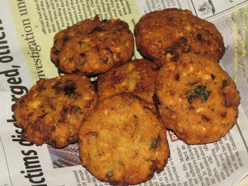 Masala Vada | Paruppu Vadai | Senaga Pappu Garelu | Chana Dal Vada