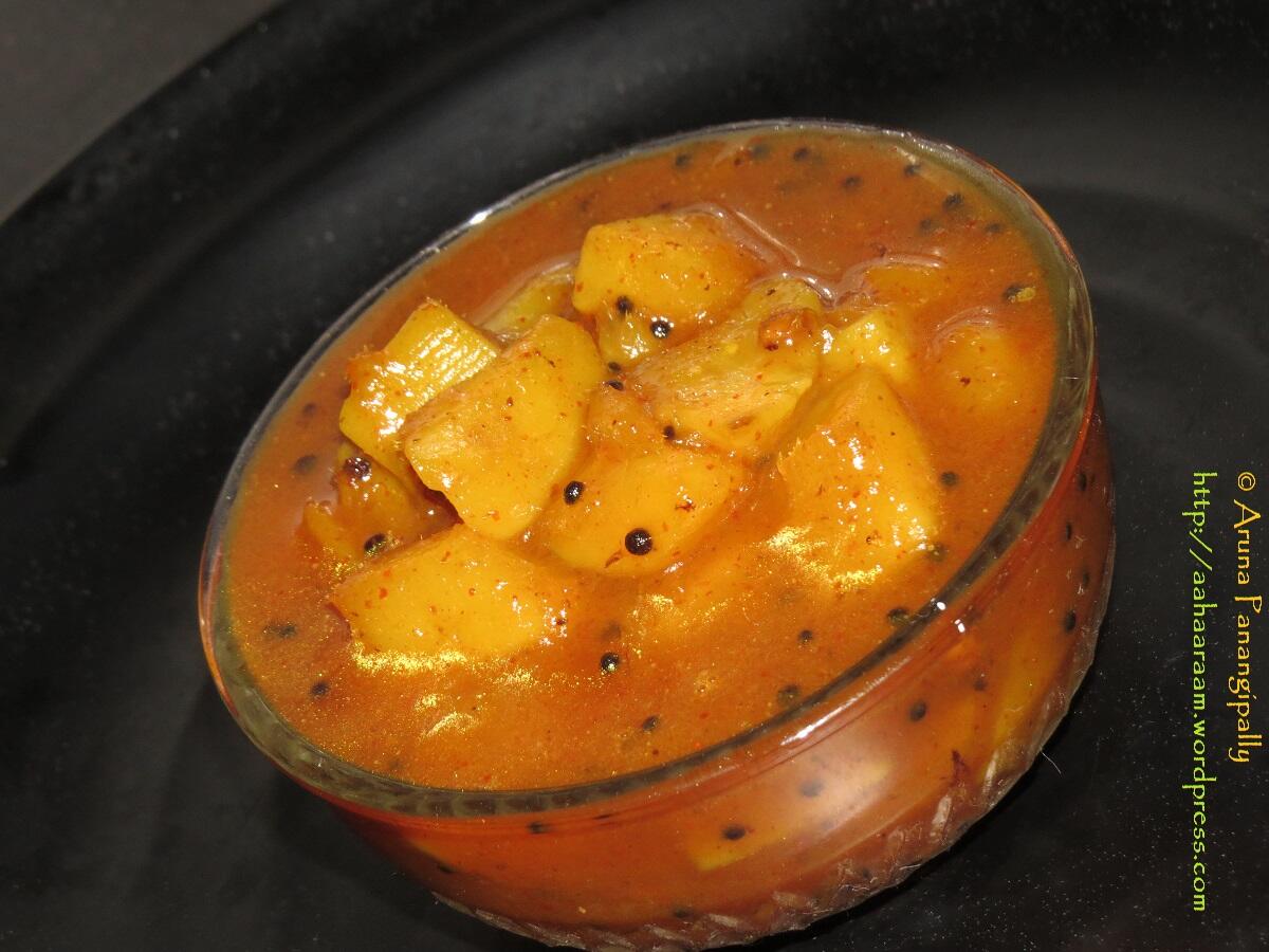 Methamba - Mango Fenugreek Chutney from Maharashtra - ãhãram