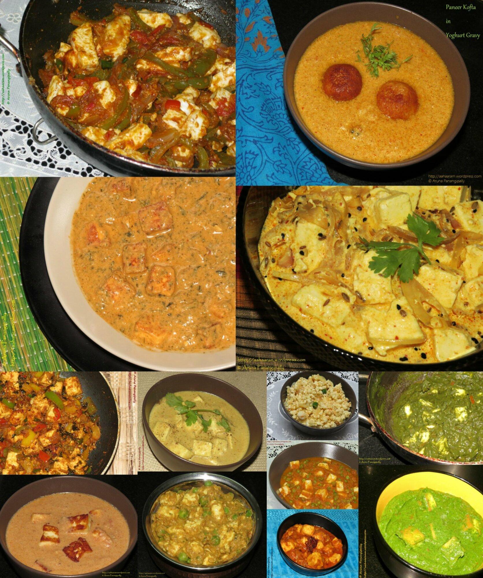 A Collection of Vegetarian Recipes for Iftar at Ramzan or Ramadan