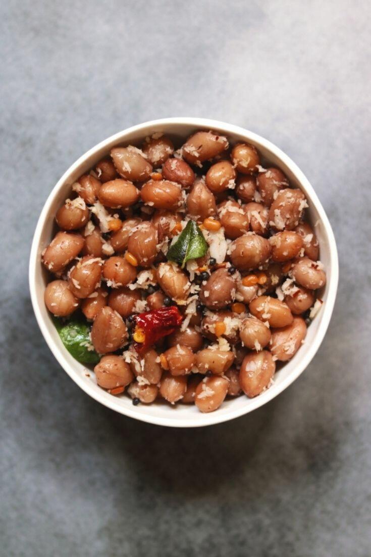 Peanut Sundal | Verkadalai Sundal | Palli Guggillu | Verusenaga Guggillu