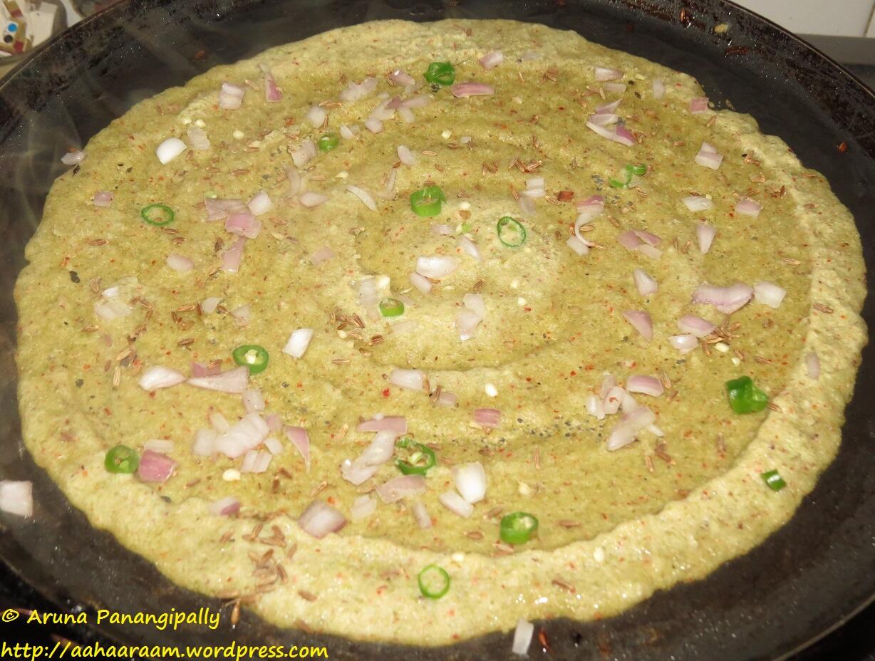 Pesarattu | Whole Moong Dal Dosa from Andhra Pradesh - ãhãram