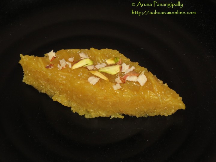 Sev Burfi or Singhar Ji Barfi - A Sindhi Sweet - Diwali Special Recipe