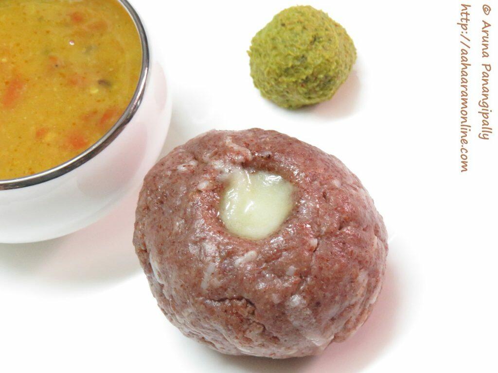 Ragi Sangati | Ragi Mudde | Ragi Kali - ãhãram