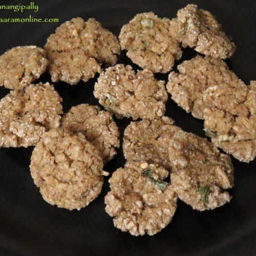 Pela Vadiyalu - Andhra Special Recipe - ãhãram