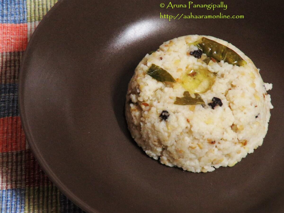 Kuthiraivali Pongal | Udalu Katte Pongali |Barnyard Millet Pongal - ãhãram