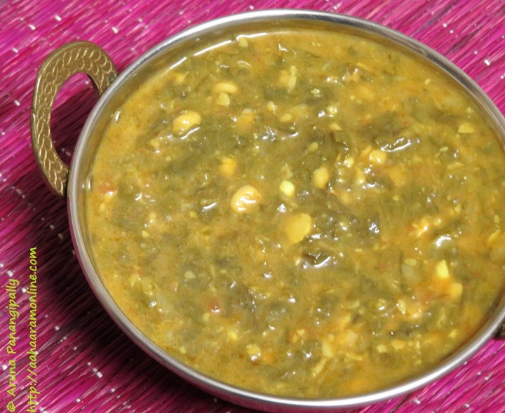 Sai Bhaji - A Sindhi Specialty - ãhãram