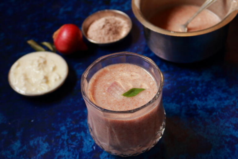 Ragi Ambli | Ambali | Ragi Malt with Buttermilk: A Summer Cooler - ãhãram