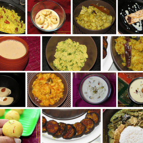 Durga Puja Recipes Recipes - ãhãram
