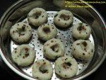 Undi | Oondi | Pundi Gatti: Steamed Seasoned Rice Rava Dumplings
