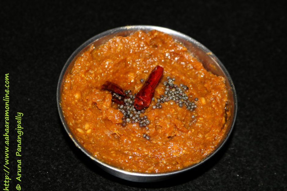 Teepi Velakkaya Bellam Pachadi | Sweet Wood Apple Chutney
