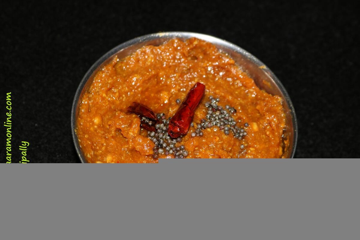 Teepi Velakkaya Bellam Pachadi | Sweet Wood Apple Chutney