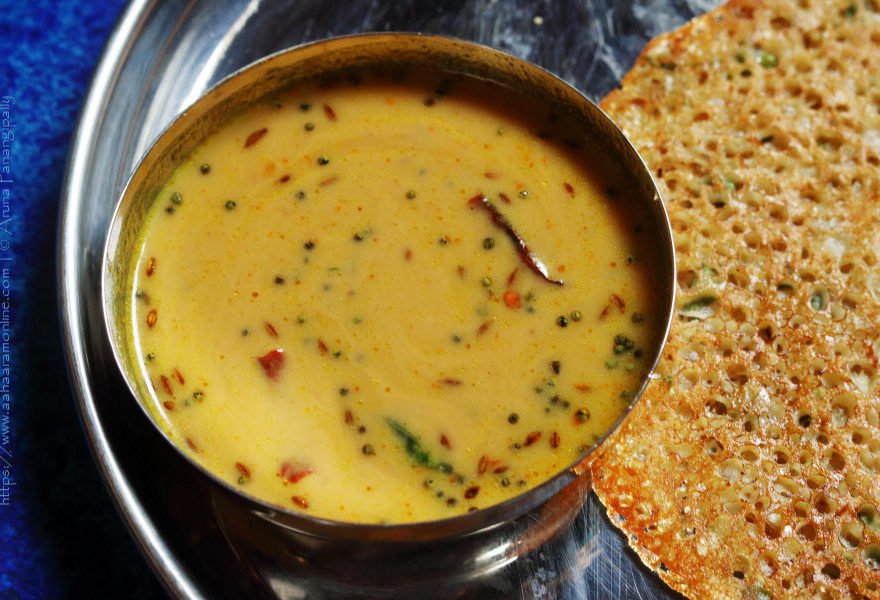 Senaga Pindi Pachadi | Andhra Besan Chutney for Dosa » ãhãram