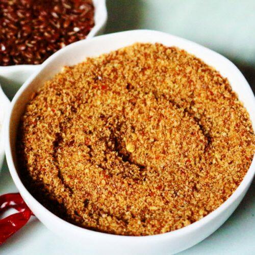 Til Alsi Chutney Powder | Sesame Flaxseed Podi - ãhãram