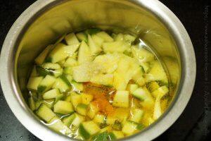 Mavinakayi Gojju | Mavinakayi Menaskai: Raw Mango Curry from Karnataka