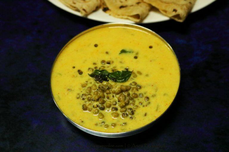 Khatta Mug | Khatta Moong | Green Gram in Yogurt - ãhãram