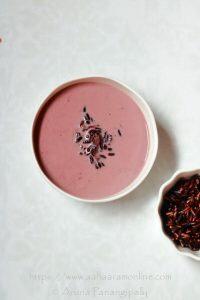 Chak-Hao Amubi Kheer | Manipuri Black Rice Kheer | Forbidden Rice Pudding