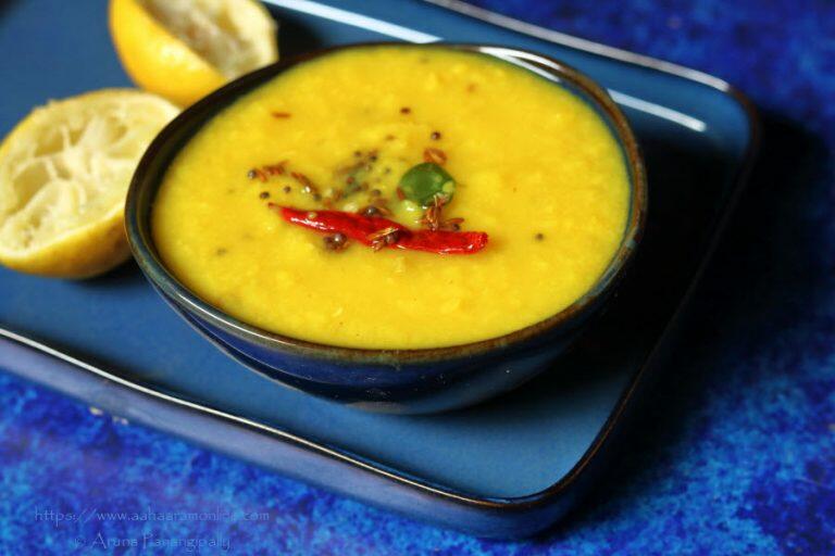 Nimmakaya Pappu | Lemon Dal from Andhra Pradesh - ãhãram