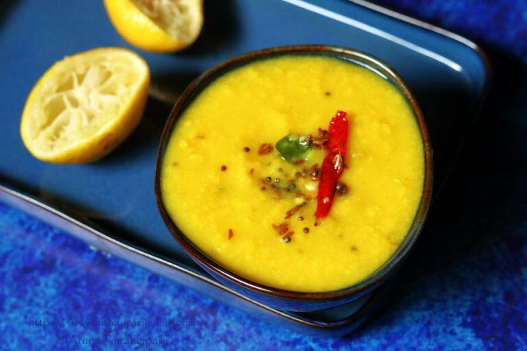 Nimmakaya Pappu | Lemon Dal from Andhra Pradesh - ãhãram