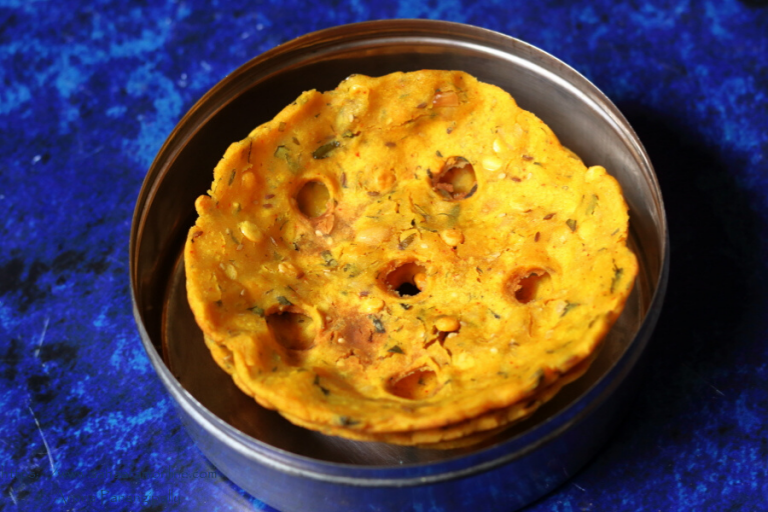 Sarva Pindi: A Crisp Rice Flour Roti from Telangana - ãhãram