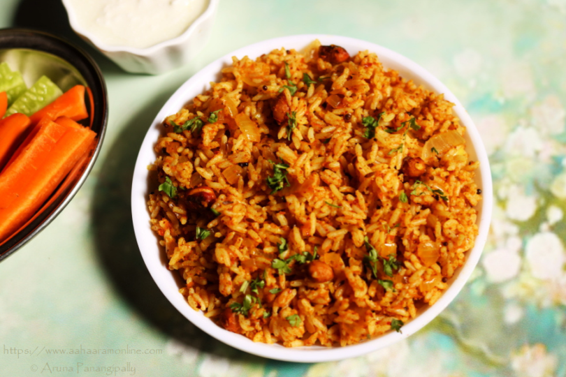 Easy Tomato Rice | Thakkali Sadam | Tomato Annam - ãhãram