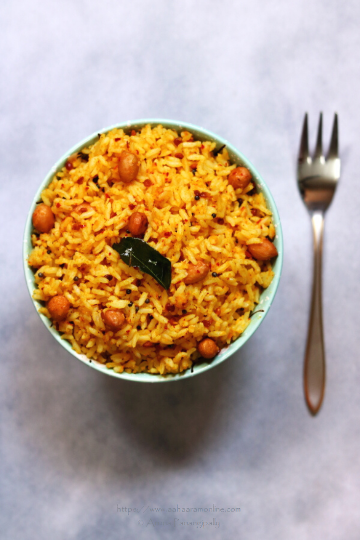 Peanut Rice | Verusenaga Annam | Verkadalai Sadam - ãhãram