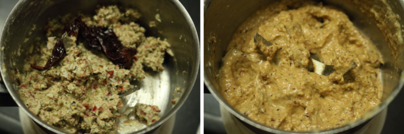 Pomegranate Peel Tambli | Dalimbe Sippe Tambuli (Kadhi or Raita)