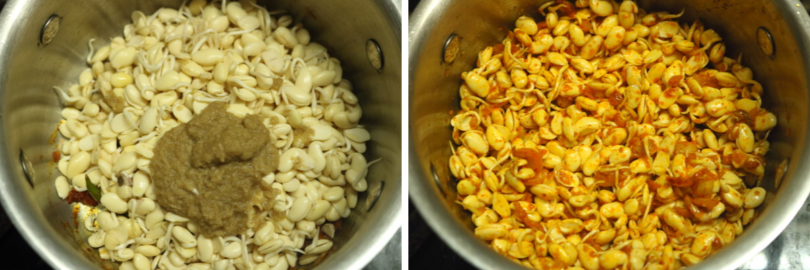 CKP Style Valache Birde (Birdhe) | Sprouted Field Beans Curry - ãhãram