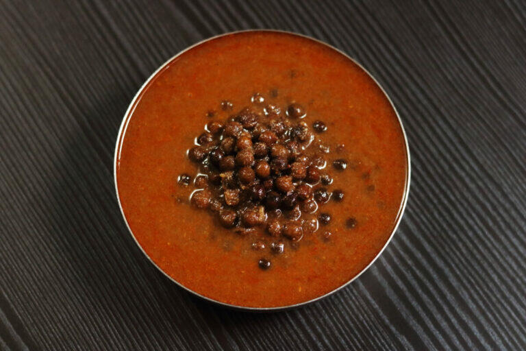 Malvani Kala Vatana Sambar | Kalya Vatanyachi Usal (Rassa)