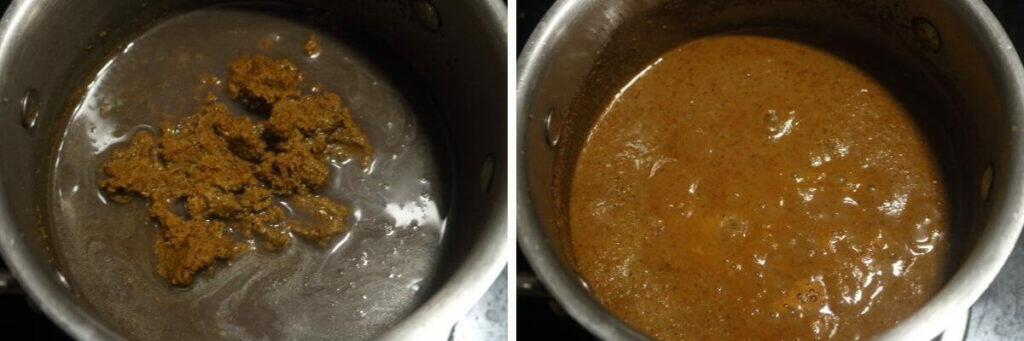 Malvani Kala Vatana Sambar | Kalya Vatanyachi Usal (Rassa)