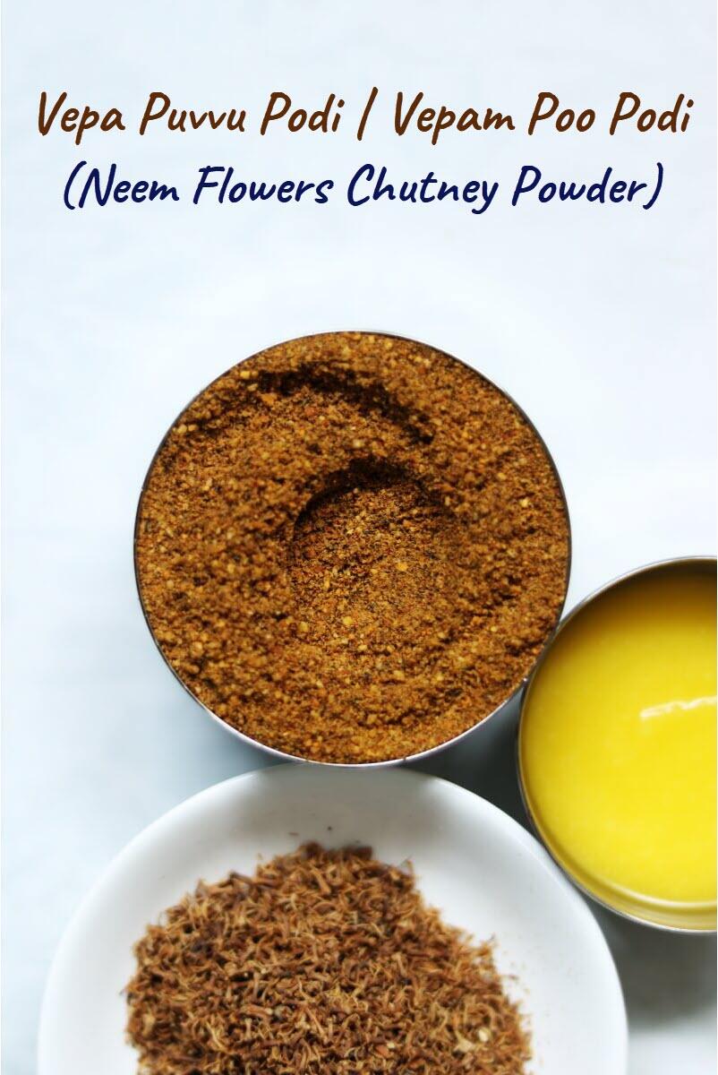 Vepa Puvvu Podi | Veppam Poo Podi | Neem Flowers Chutney Powder