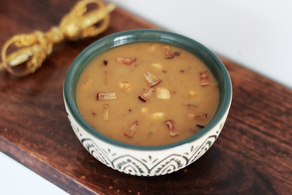 Kadalai Parippu Payasam (Pradhaman) | Kerala Chana Dal Kheer